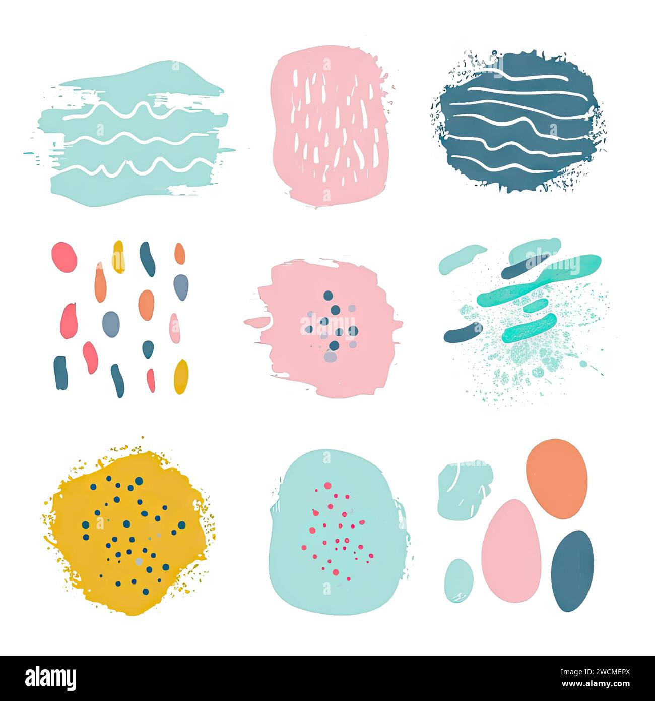 free vector set free hand doodle shape Stock Vector Image & Art - Alamy