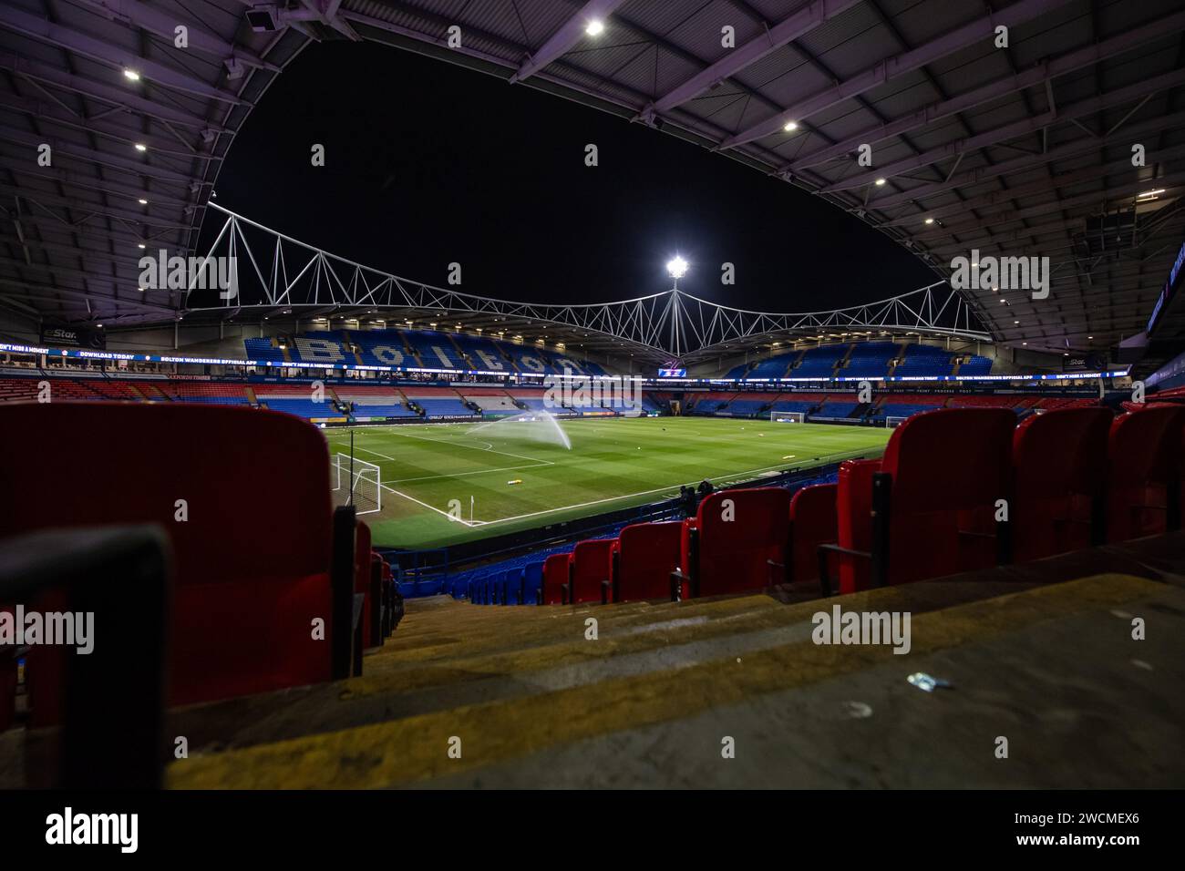 A general view of Toughsheet Community Stadium, Home of Bolton ...