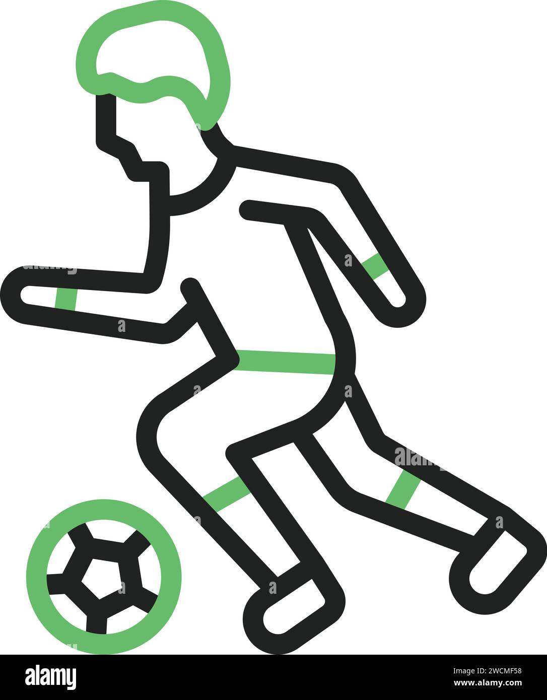 Soccer Player icon vector image Stock Vector Image & Art - Alamy