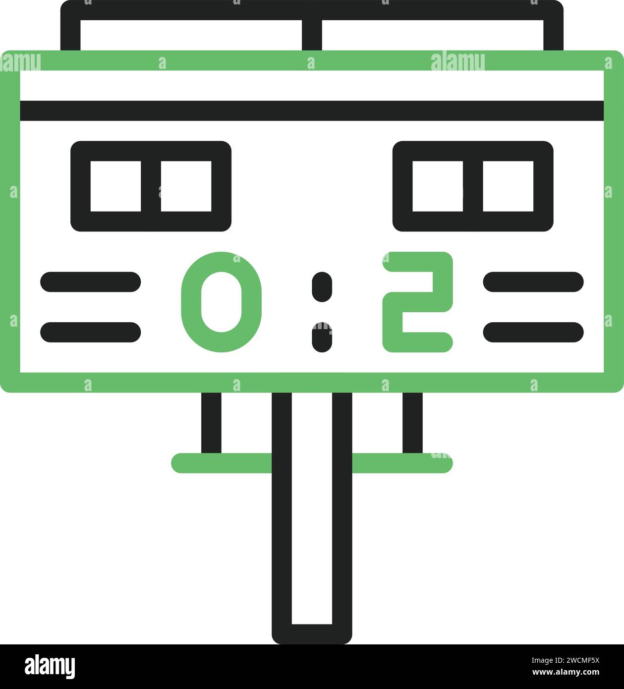 Scoreboard icon vector image Stock Vector Image & Art - Alamy