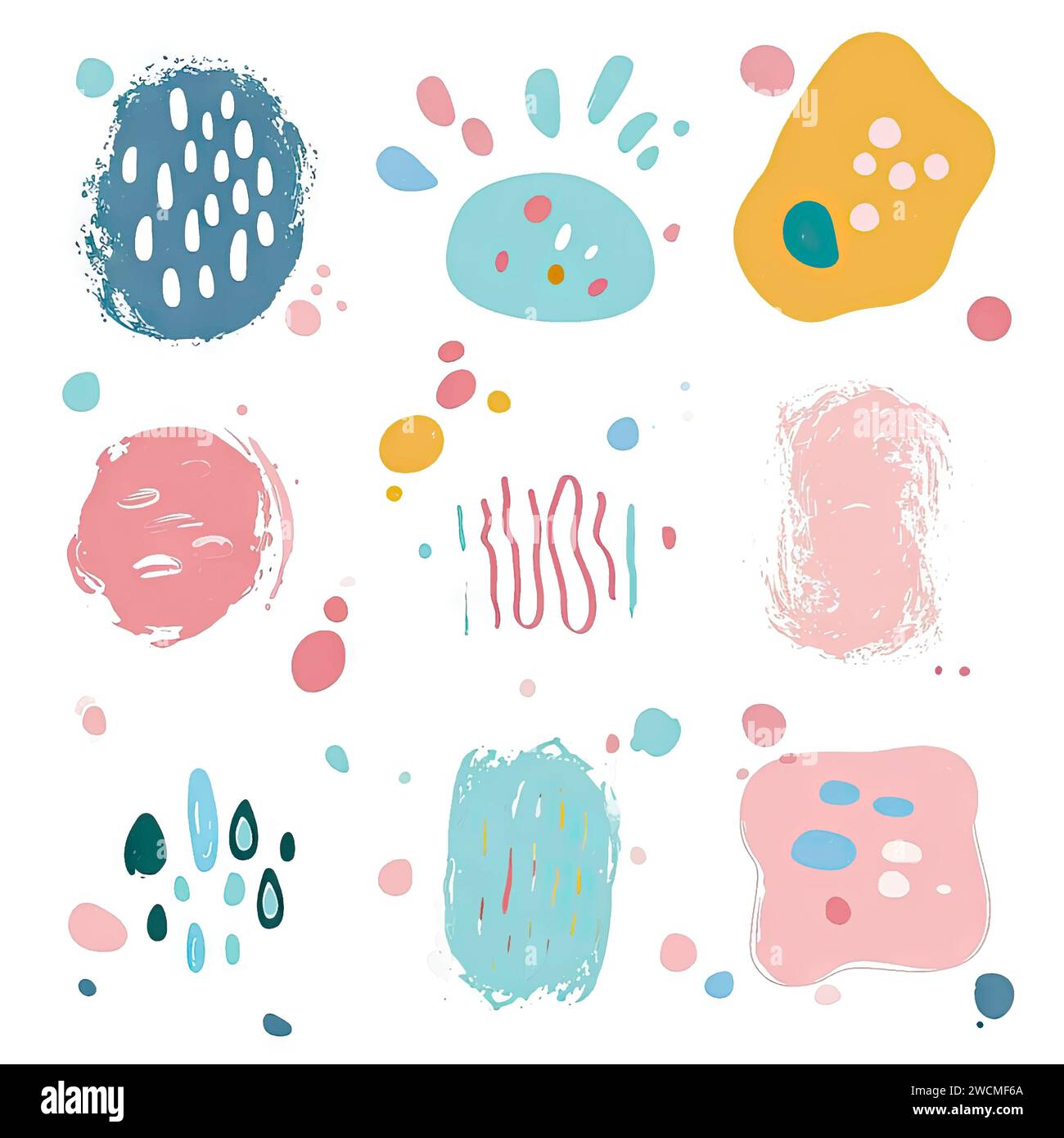 free vector set free hand doodle shape Stock Vector Image & Art - Alamy