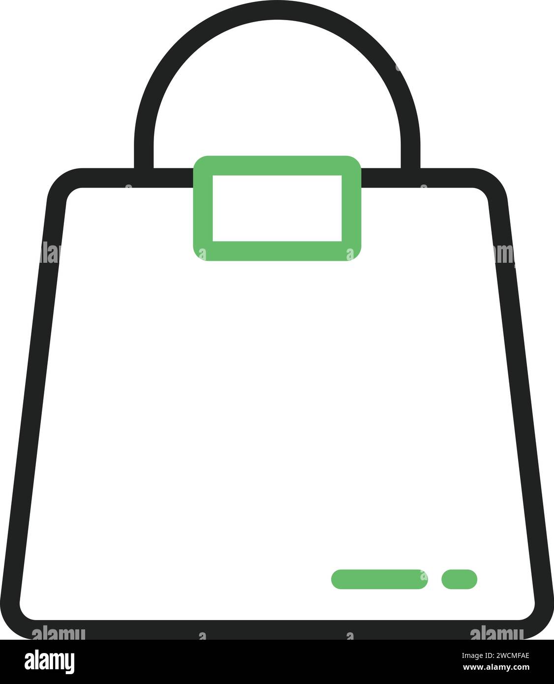 Shoulder Bag icon vector image Stock Vector Image & Art - Alamy