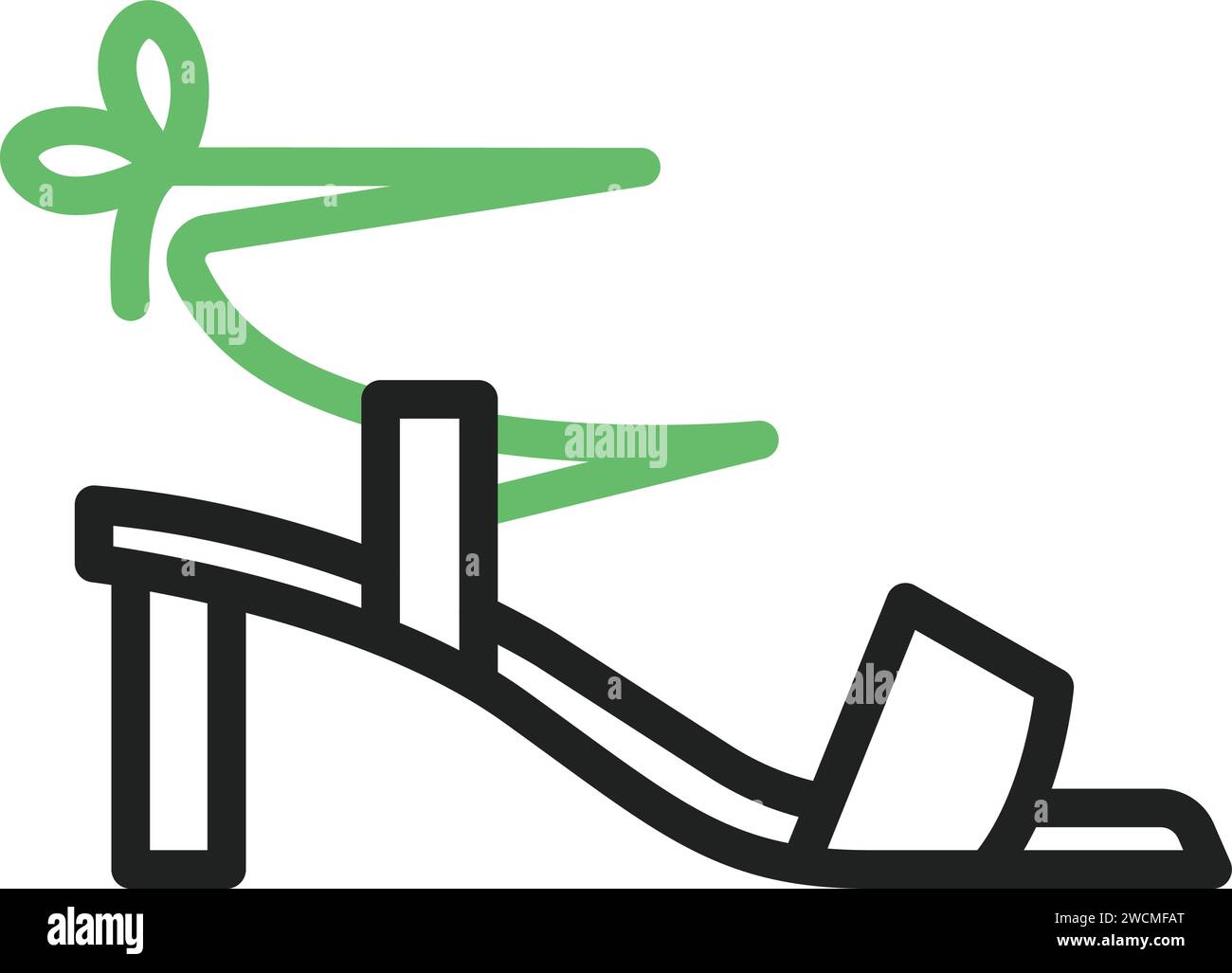 Sandals icon hi-res stock photography and images - Alamy