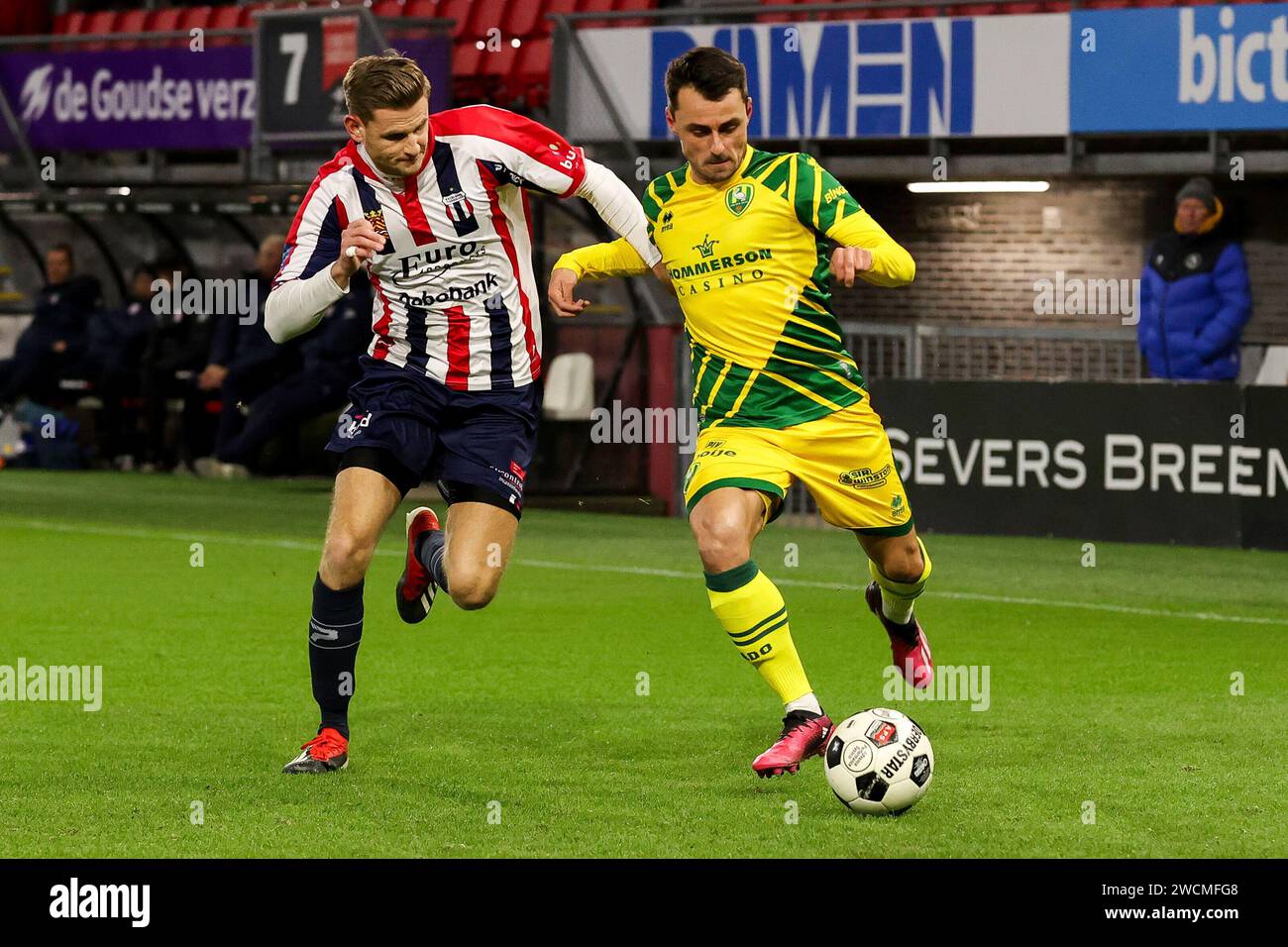 Rotterdam, Nederland. 16th Jan, 2024. ROTTERDAM, NEDERLAND - JANUARY 16 ...