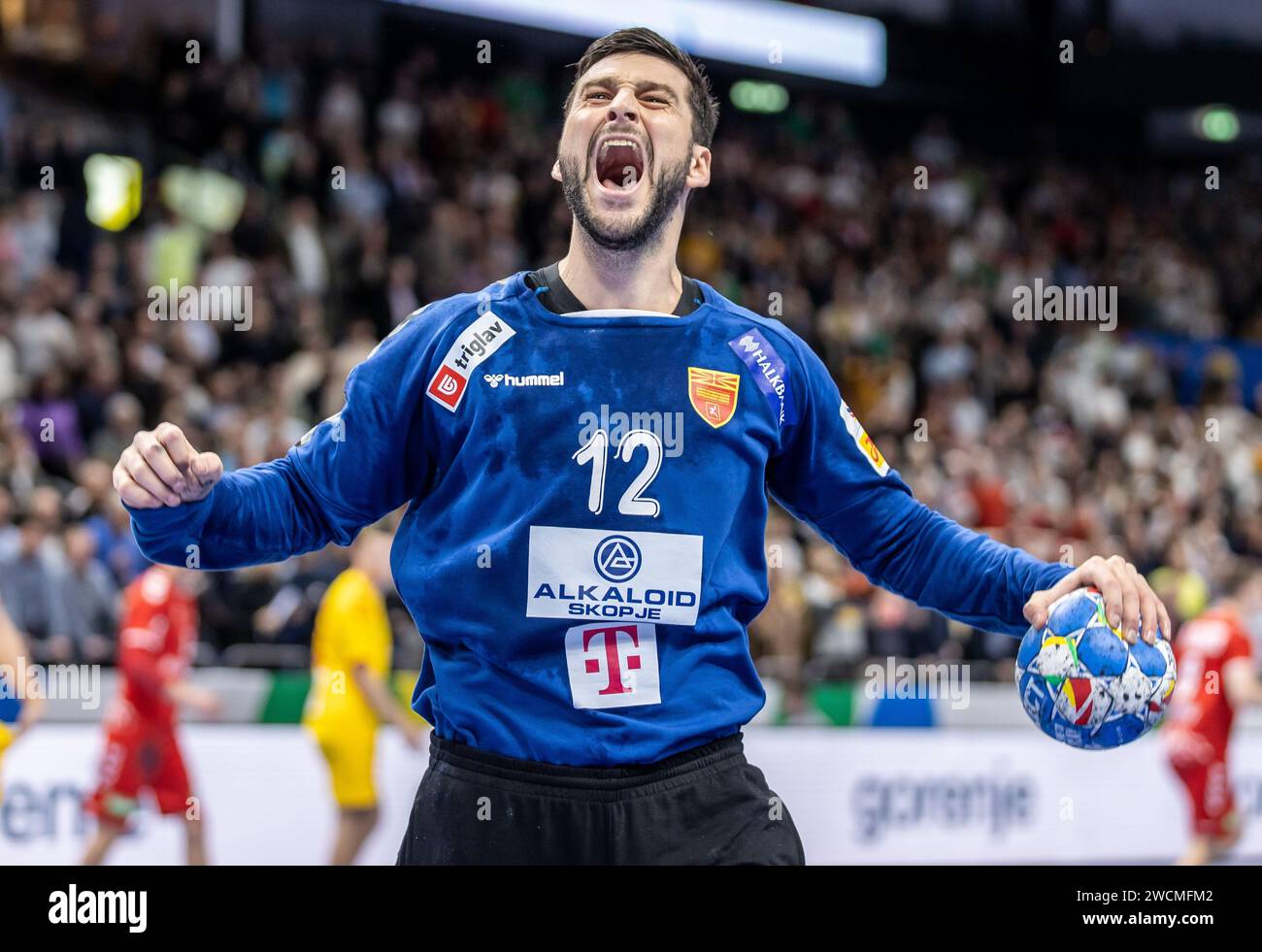 Berlin, Germany. 16th Jan, 2024. Handball: European Championship, North ...
