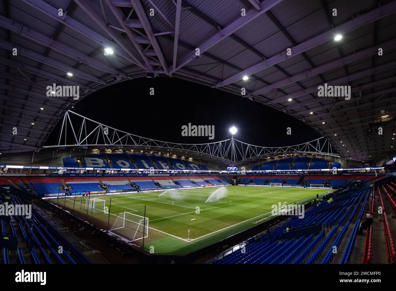 A general view of Toughsheet Community Stadium, Home of Bolton ...