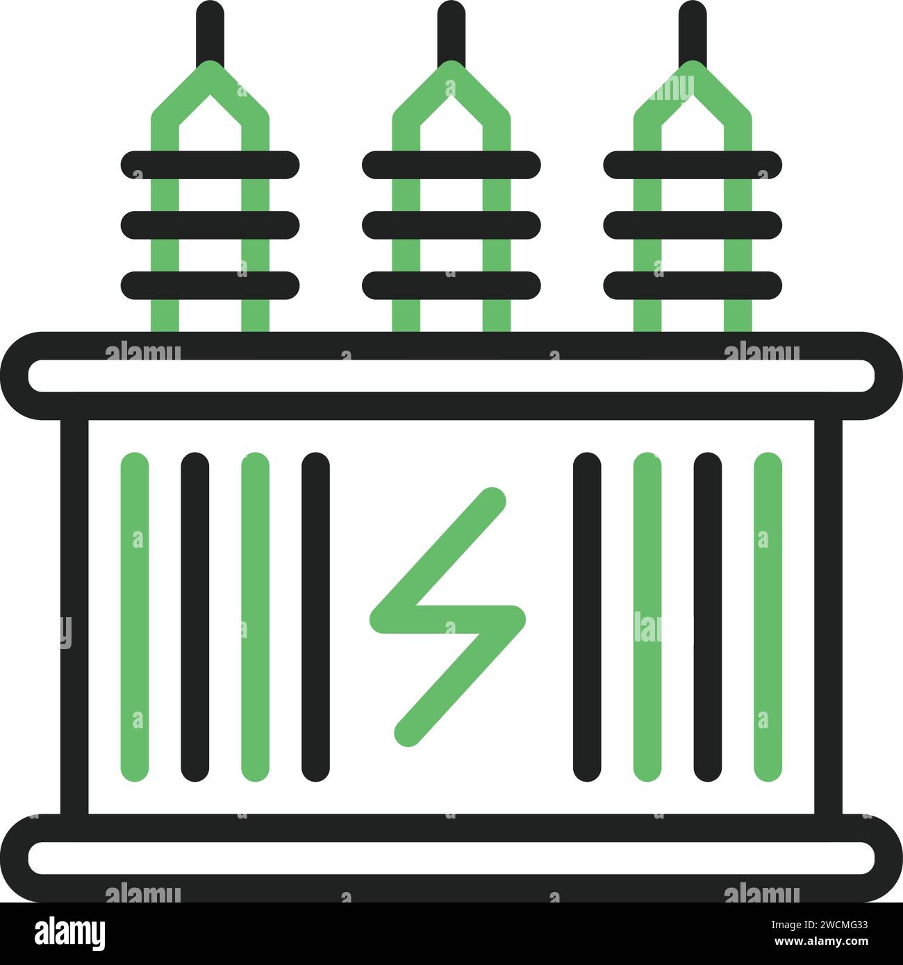 Transformer icon vector image Stock Vector Image & Art - Alamy