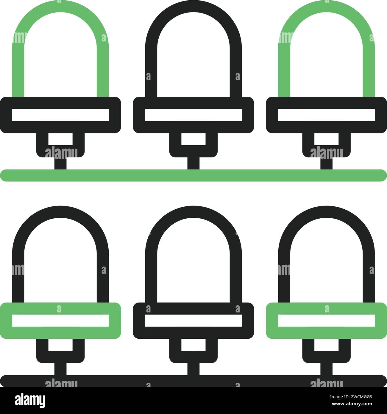 Seats icon vector image Stock Vector Image & Art - Alamy
