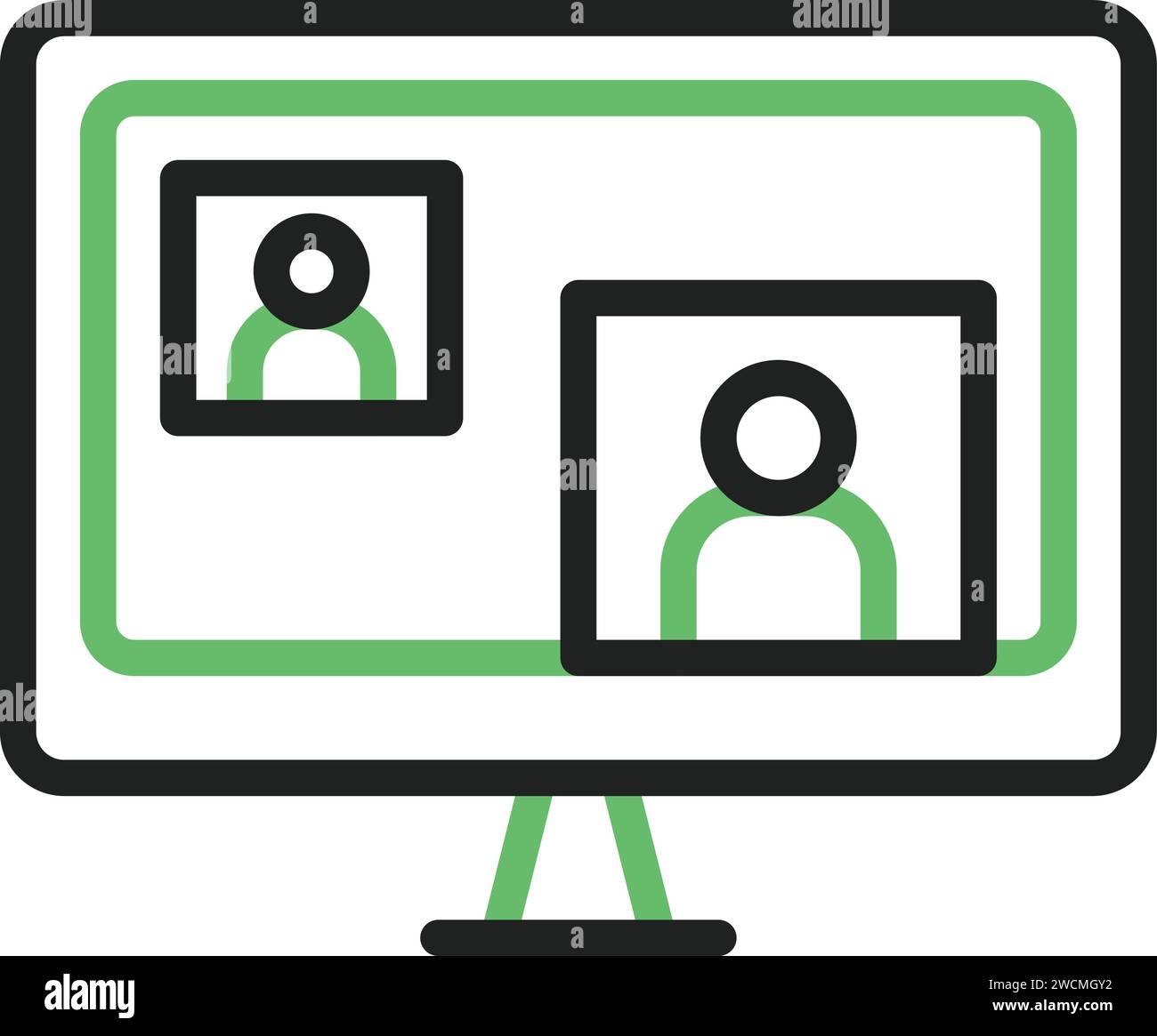 Facetime image Stock Vector Images - Alamy