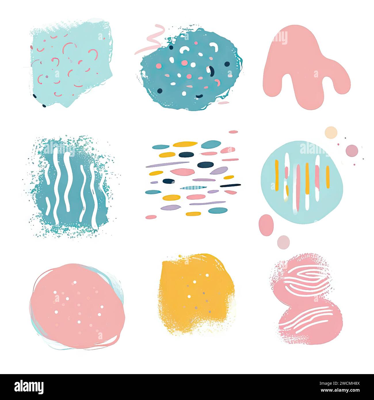 free vector set free hand doodle shape Stock Vector Image & Art - Alamy