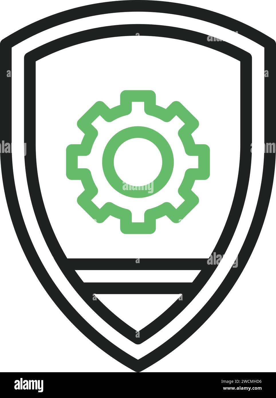 Security Settings icon vector image Stock Vector Image & Art - Alamy