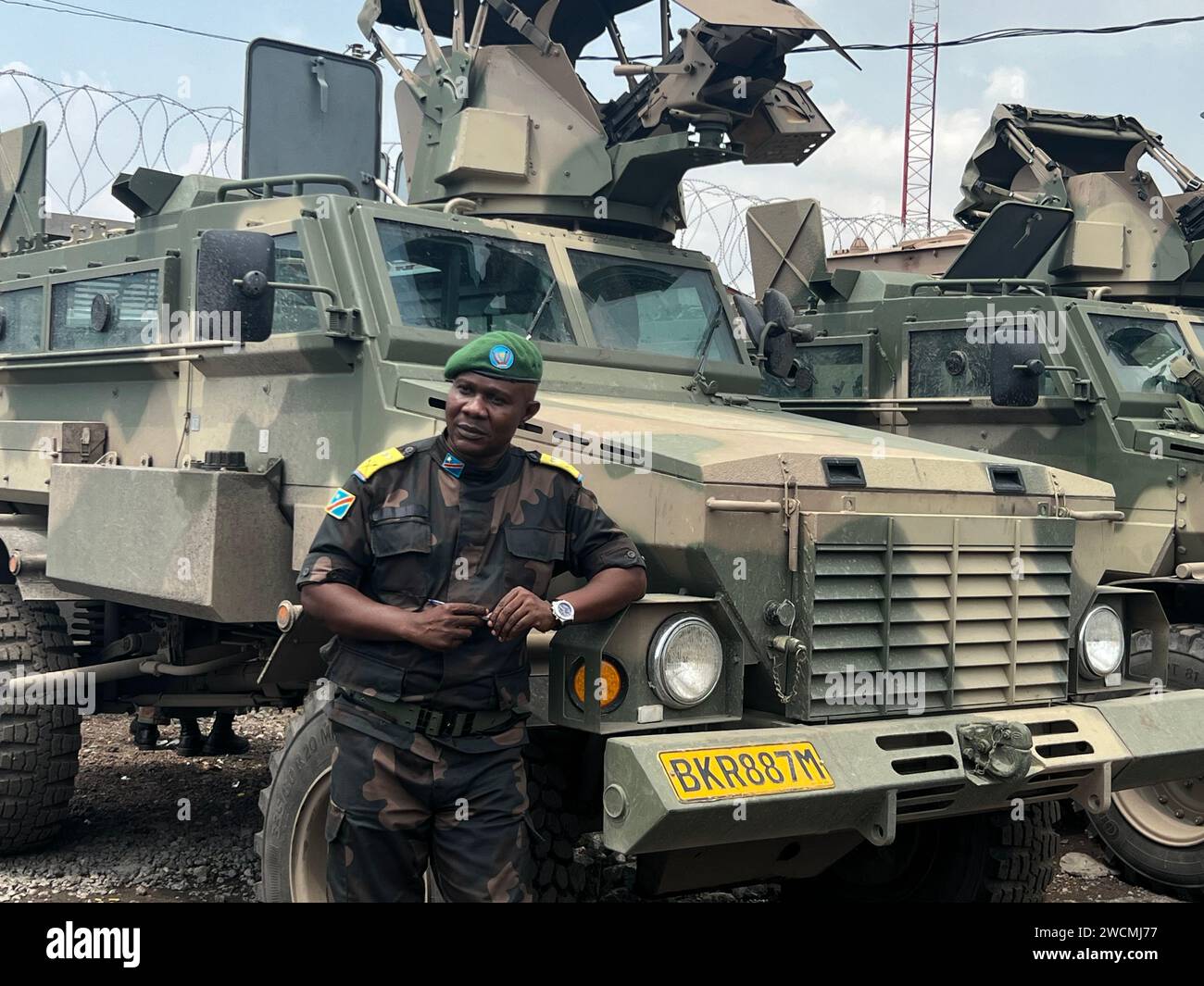 Goma, Dr Congo. 16th Jan, 2024. Photo taken on Jan. 16, 2024 shows ...