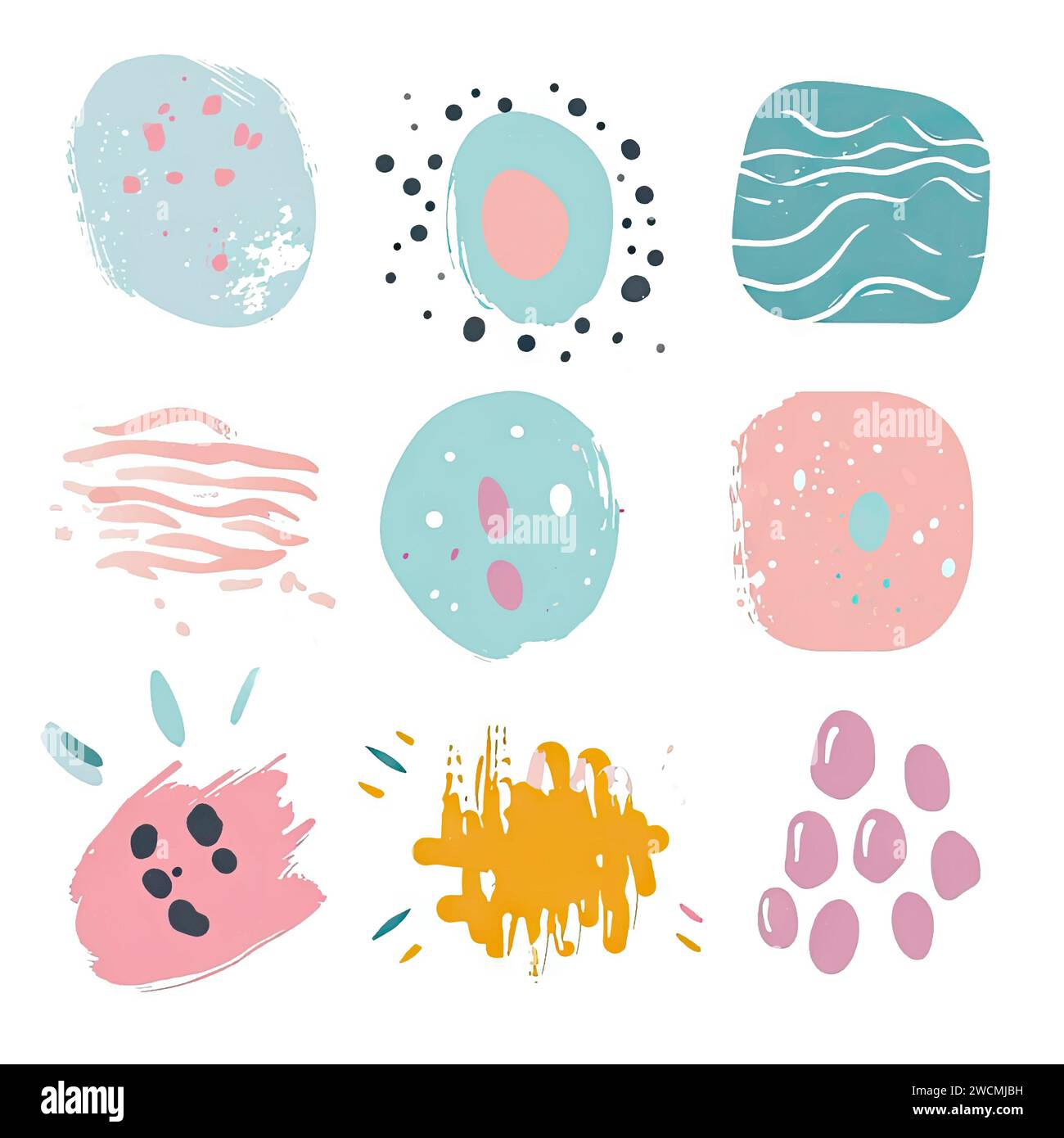 free vector set free hand doodle shape Stock Vector Image & Art - Alamy