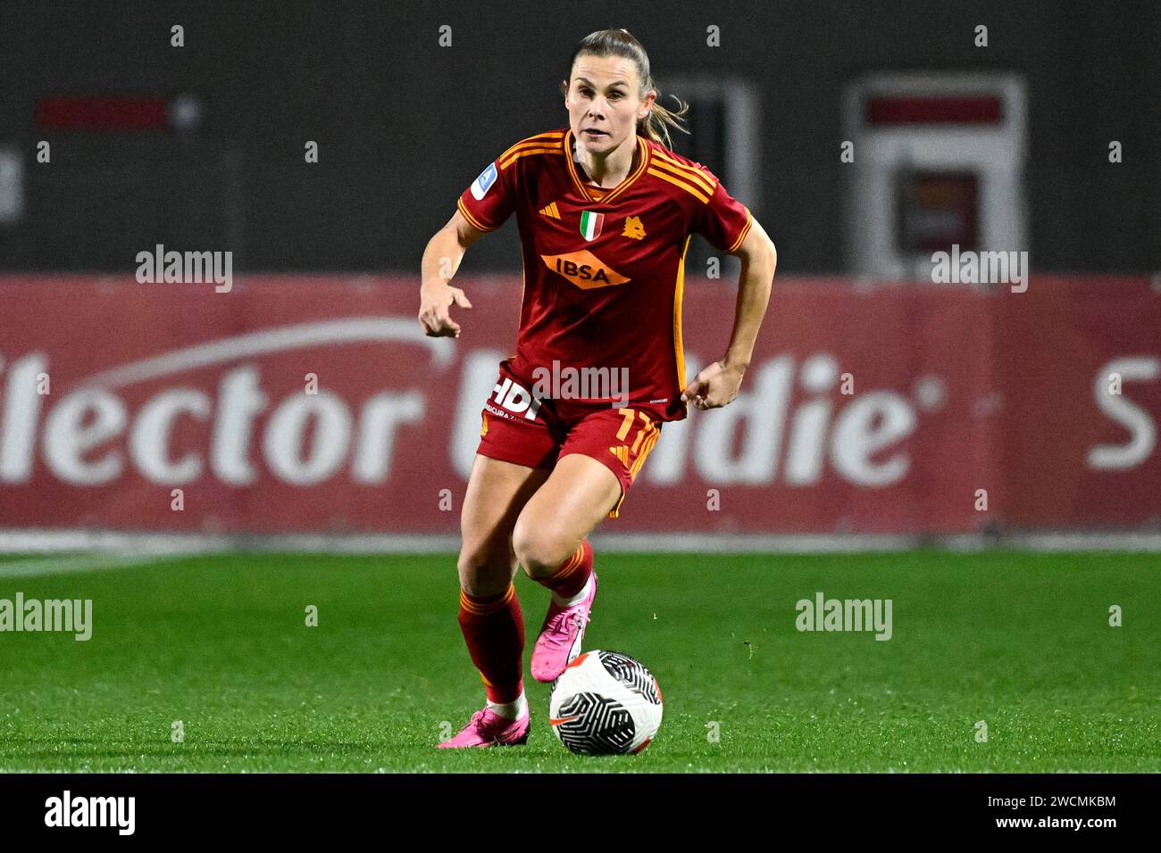 Emilie Bosshard Haavi of AS Roma in action during the Women Serie A ...