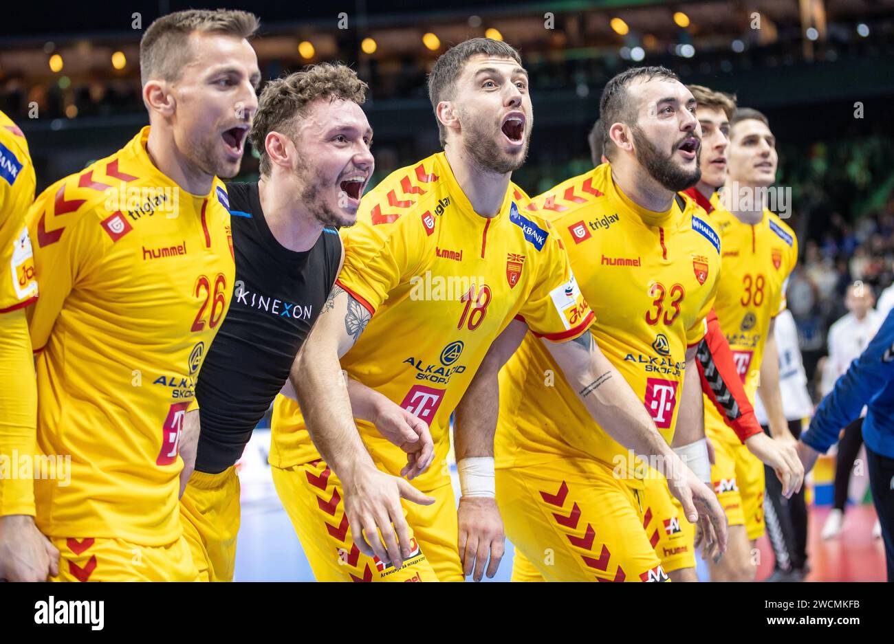Berlin, Germany. 16th Jan, 2024. Handball: European Championship, North ...