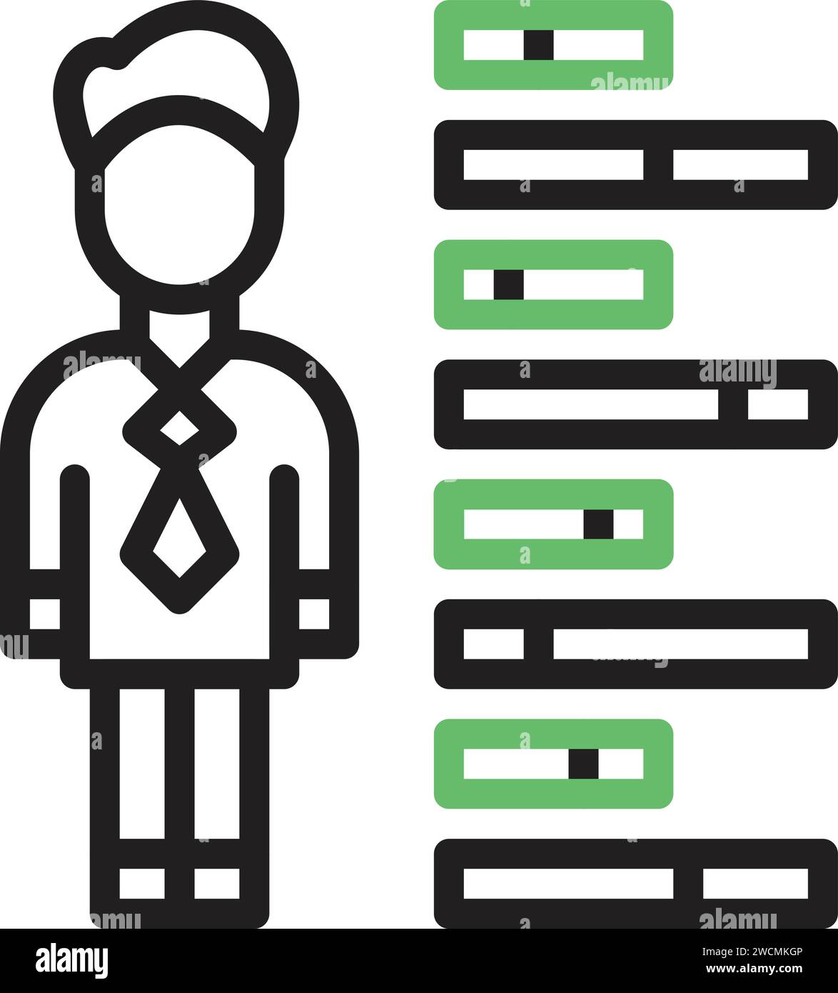 Skill icon vector image Stock Vector Image & Art - Alamy