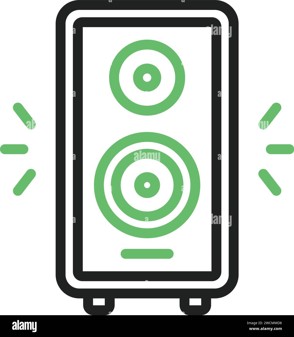 Speakers icon vector image Stock Vector Image & Art - Alamy