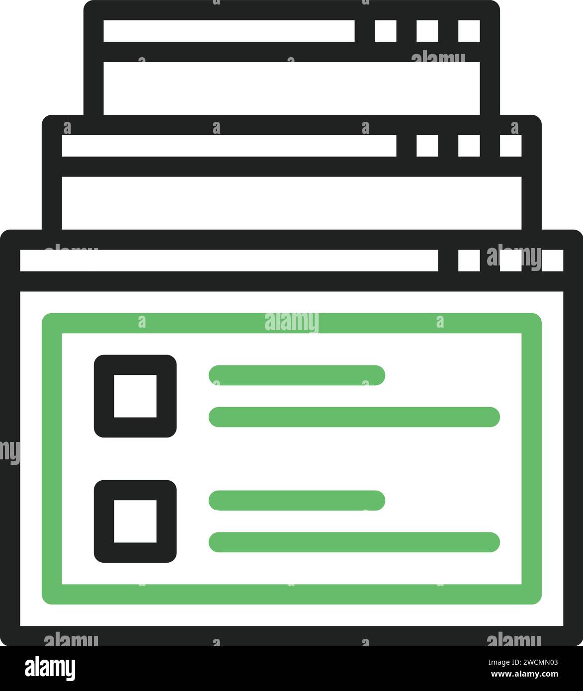 Tabs design Cut Out Stock Images & Pictures - Alamy