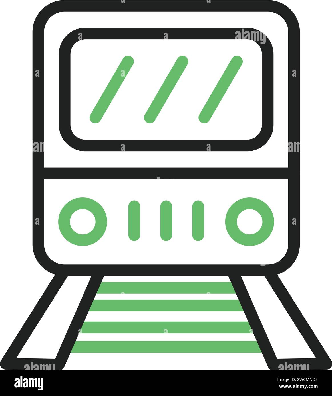 Train icon vector image Stock Vector Image & Art - Alamy