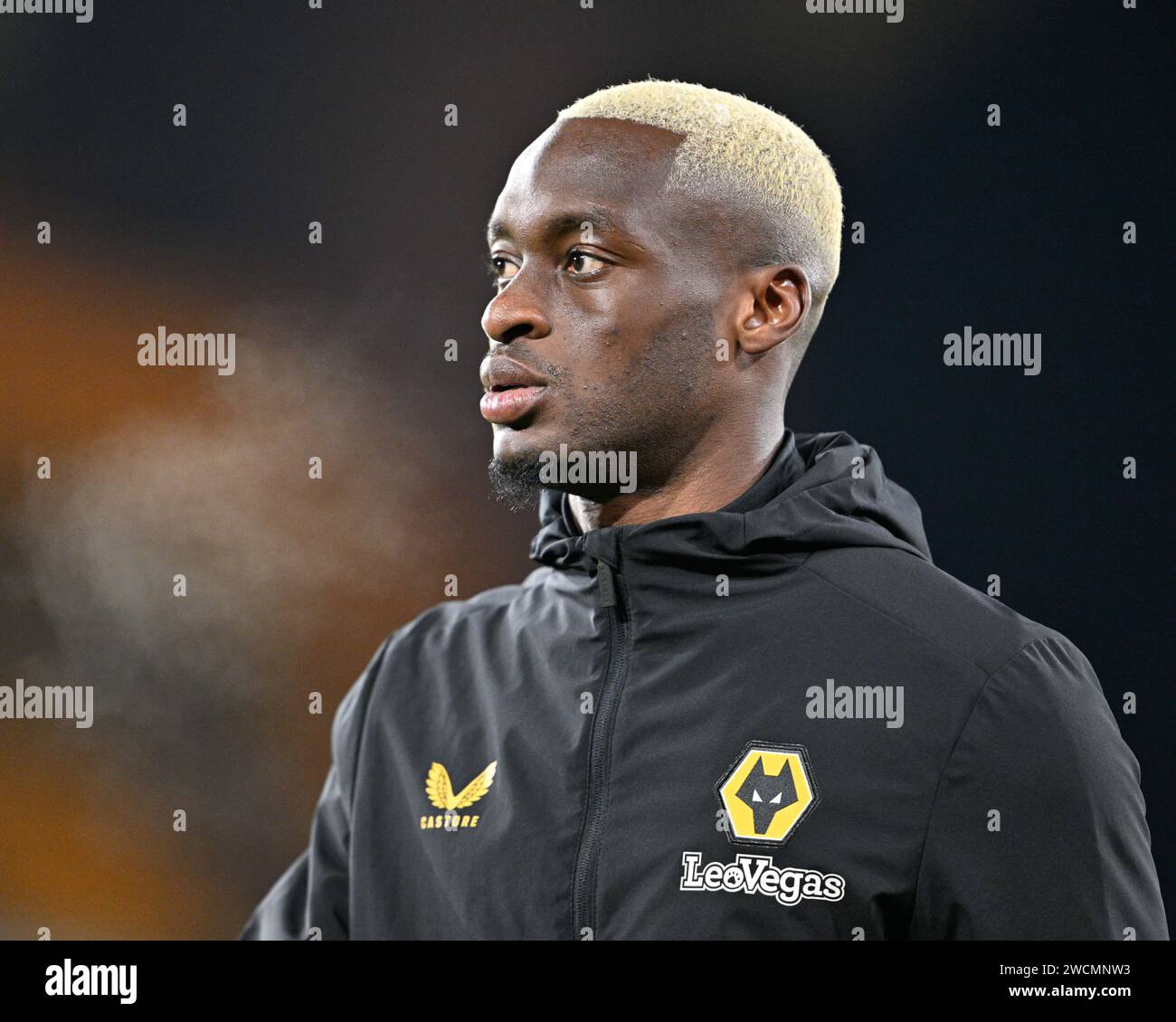 Wolverhampton, UK. 16th Jan, 2024. Toti Gomes of Wolverhampton ...