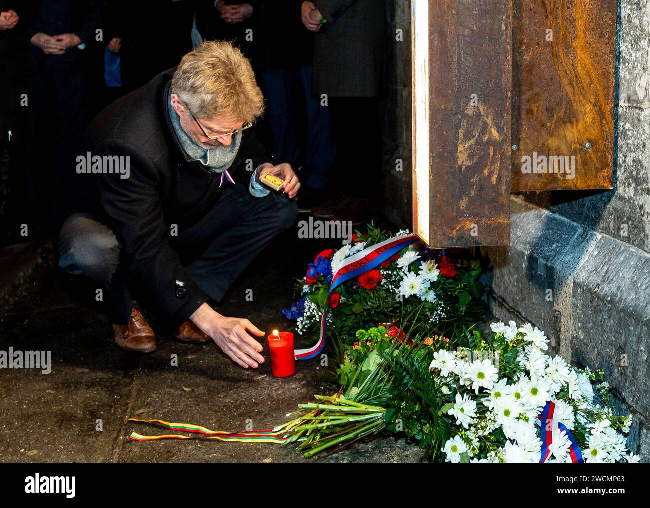 Decin, Czech Republic. 16th Jan, 2024. Czech Senate Chairman Milos ...
