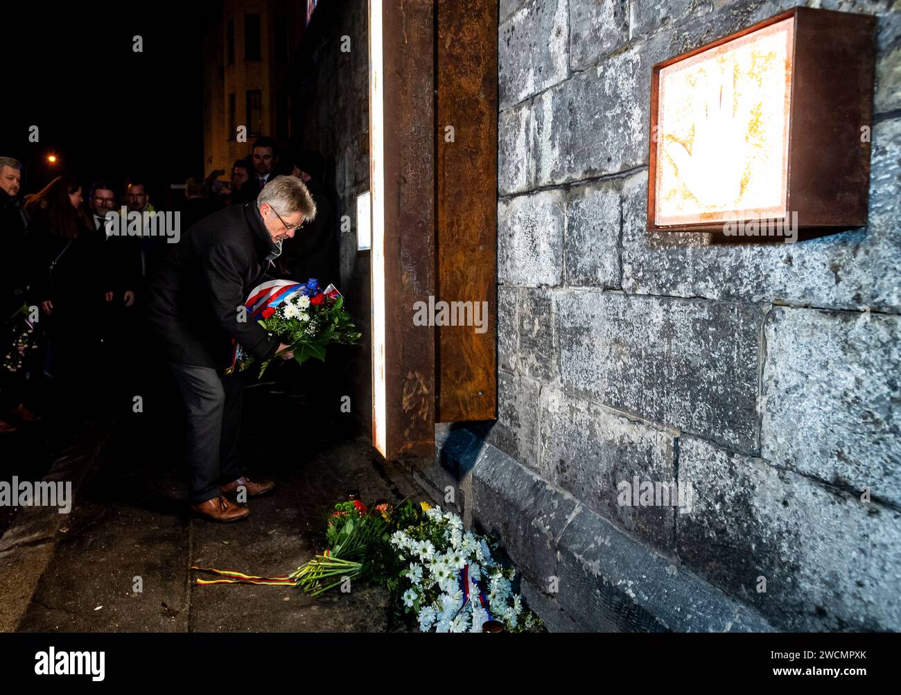 Decin, Czech Republic. 16th Jan, 2024. Czech Senate Chairman Milos ...