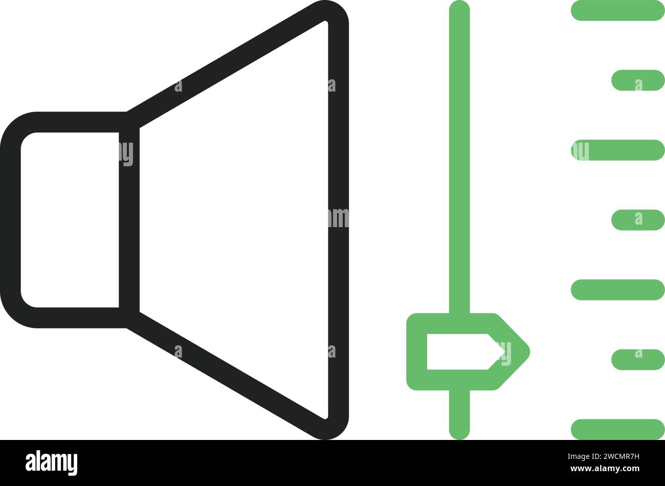 Volume icon vector image Stock Vector Image & Art - Alamy