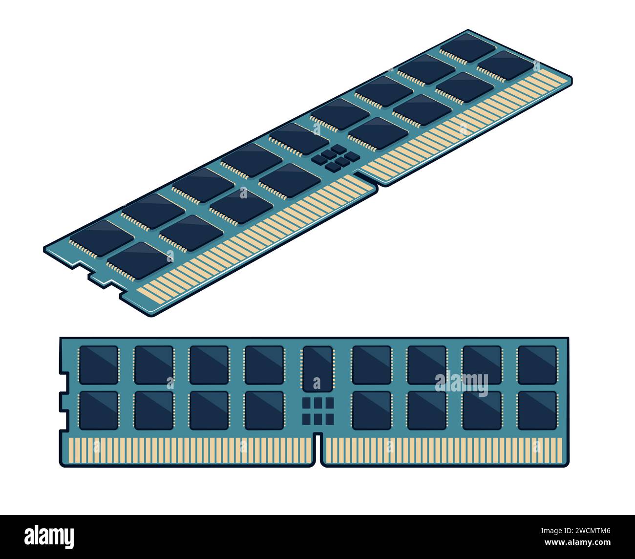 Retro motherboard Stock Vector Images - Alamy