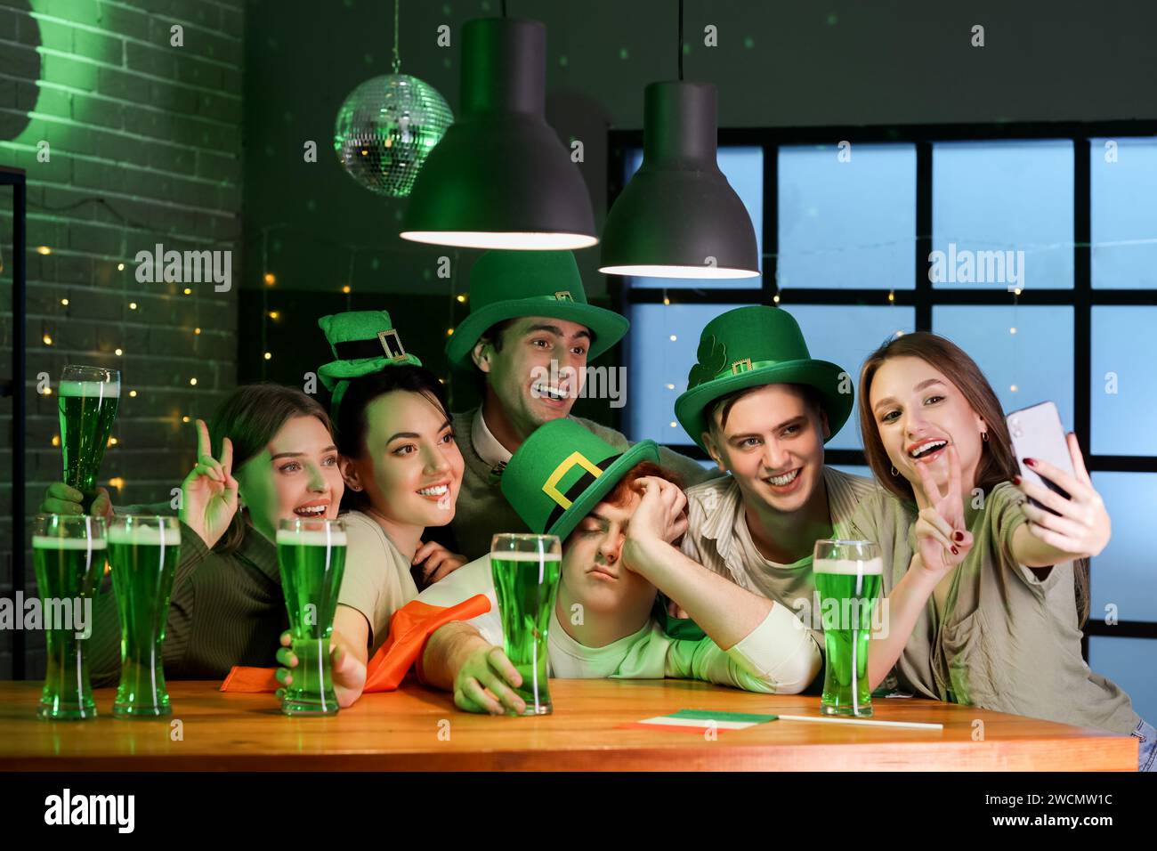 Drunk irish girl hi-res stock photography and images - Alamy