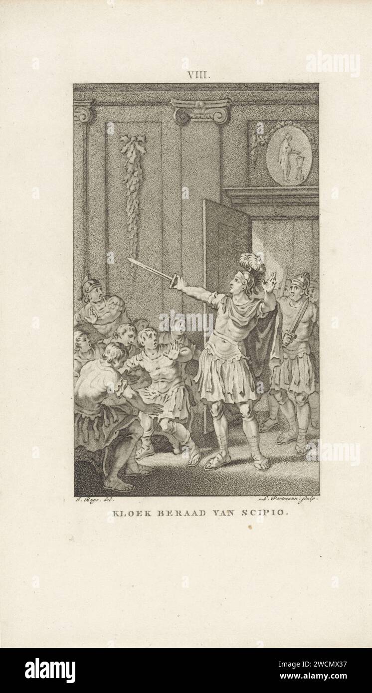 Eed van Publius Cornelius Scipio, Ludwig Gottlieb Portman, after ...