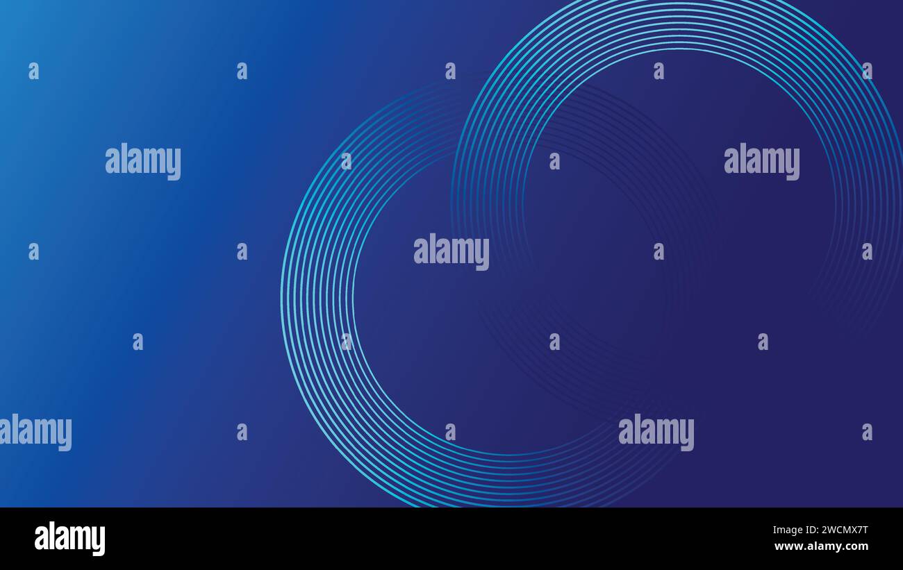 Abstract Futuristic On A Dark Blue Background For Network Connection Computer And