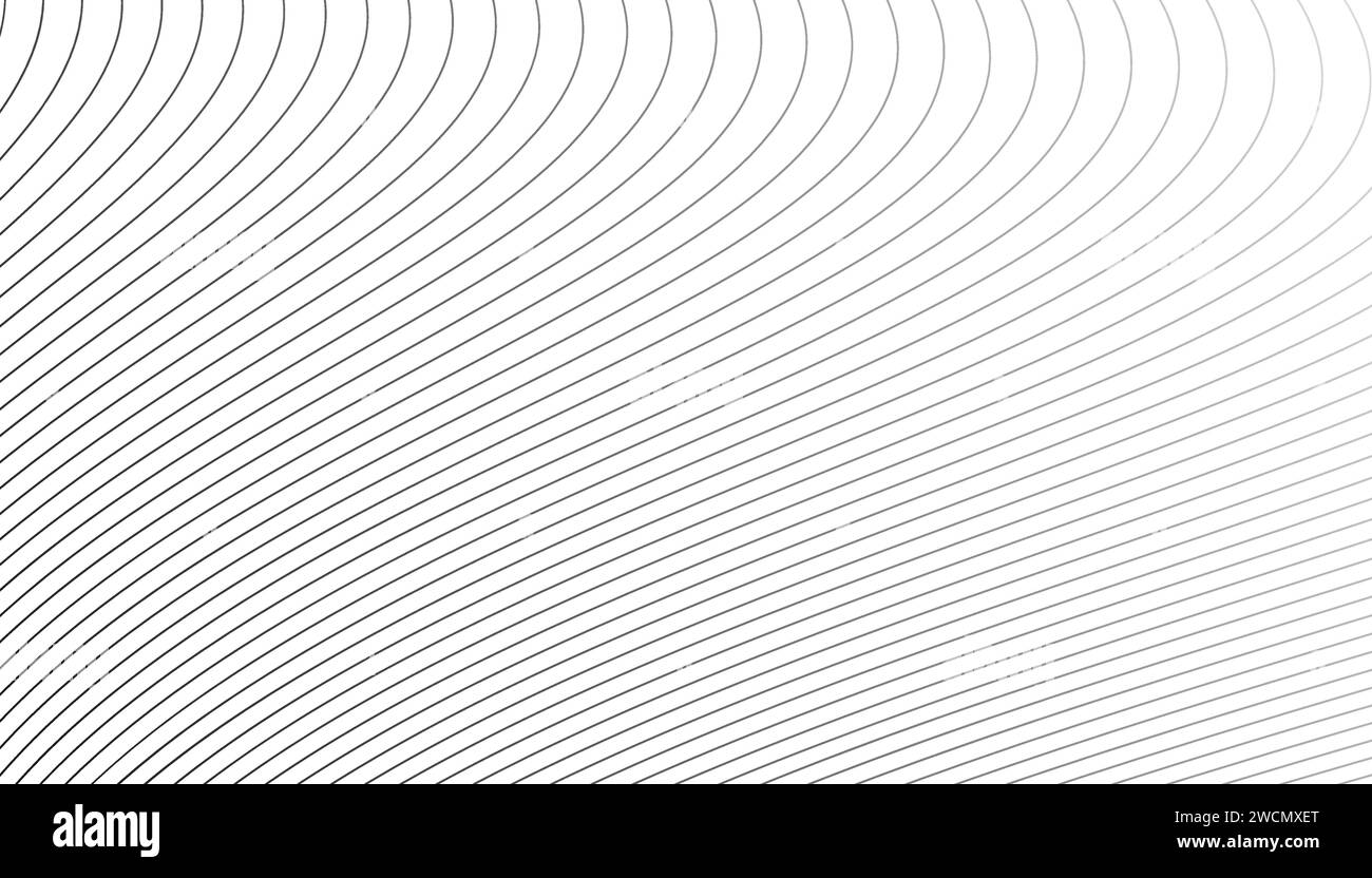 pattern of black lines on white background. Vector illustration Stock ...