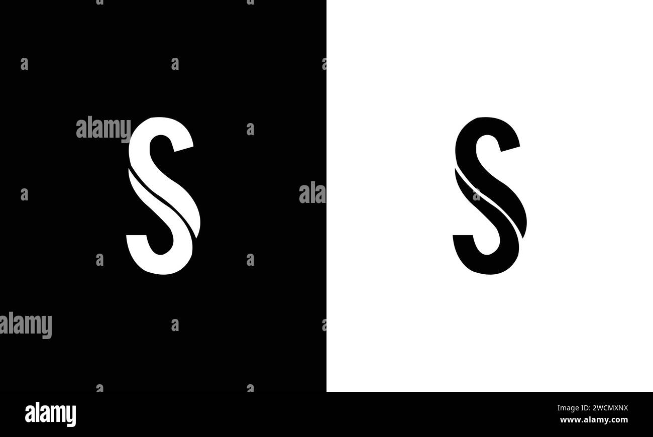 Letter S Logo, Creative Alphabet SS Logo Stock Vector Image & Art - Alamy