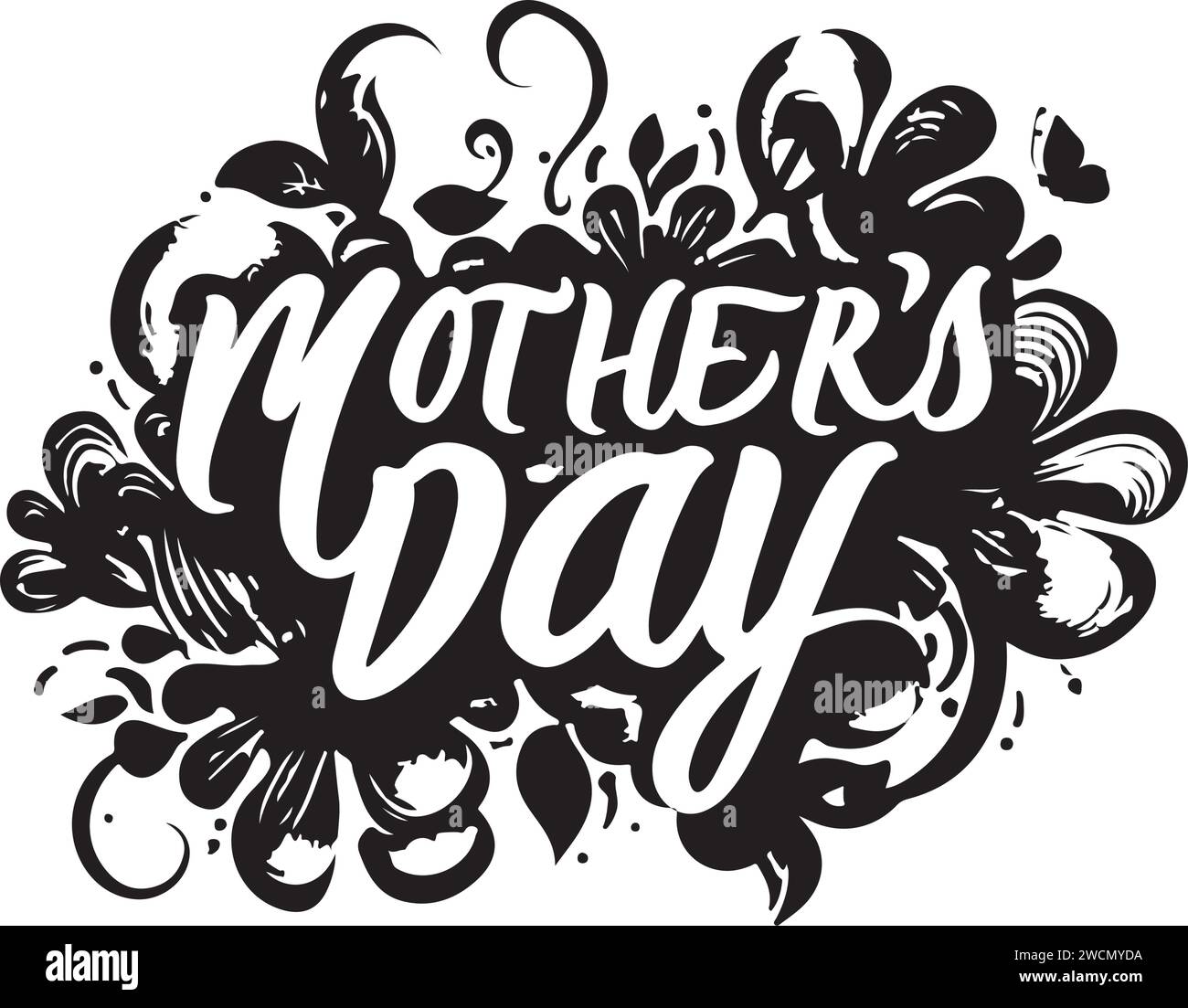 Happy Mother's day, Women's day slogan t shirt vector Stock Vector ...