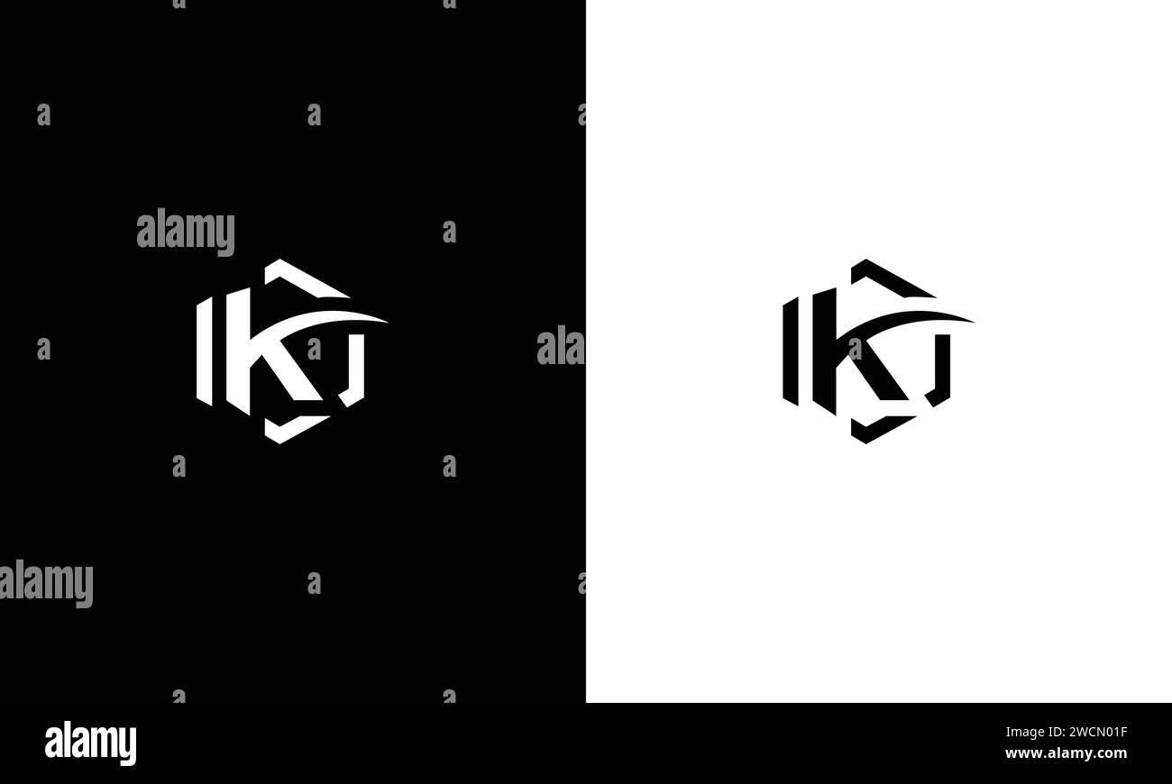 Abstract k logo hi-res stock photography and images - Alamy