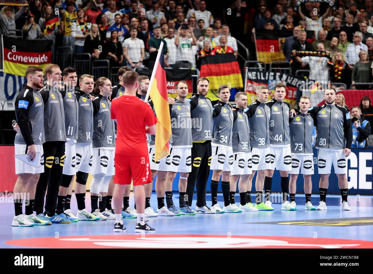 Berlin, Germany. 16th Jan, 2024. Handball: European Championship ...