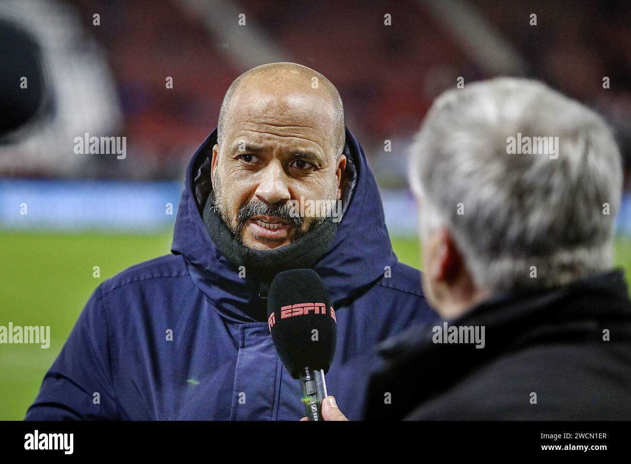 Alkmaar, Netherlands. 16th Jan, 2024. ALKMAAR - 16-01-2024, AFAS ...