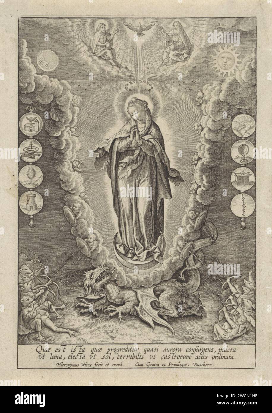 Devils shoot arrows hi-res stock photography and images - Alamy