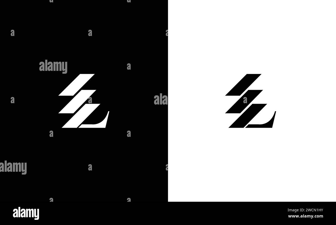 EL Letter Initial Logo Design Template Vector Illustration Stock Vector ...