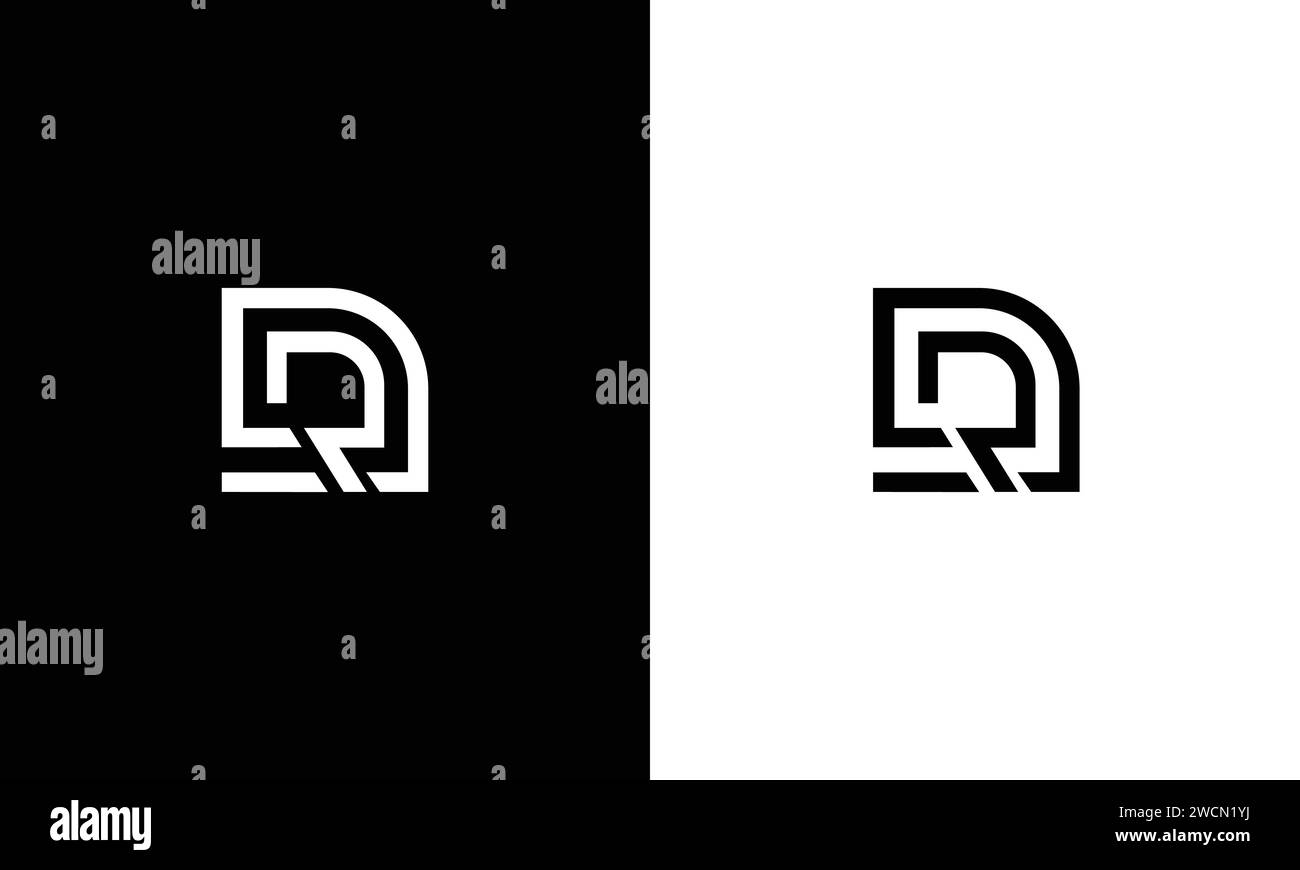 initial DR letter vector icon illustration Stock Vector Image & Art - Alamy