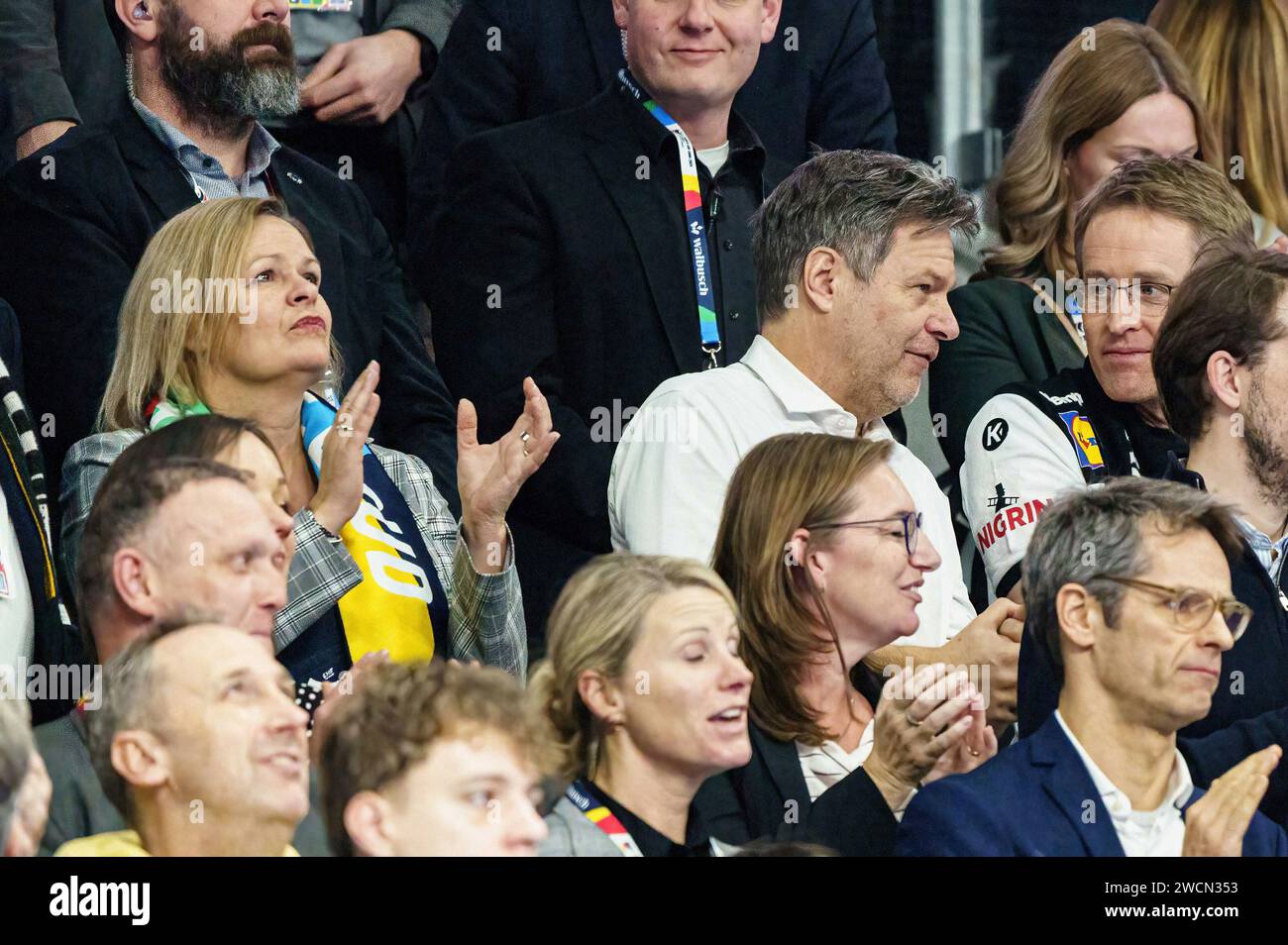 Berlin, Deutschland. 16th Jan, 2024. Innenministerin Nancy Faeser (SPD ...