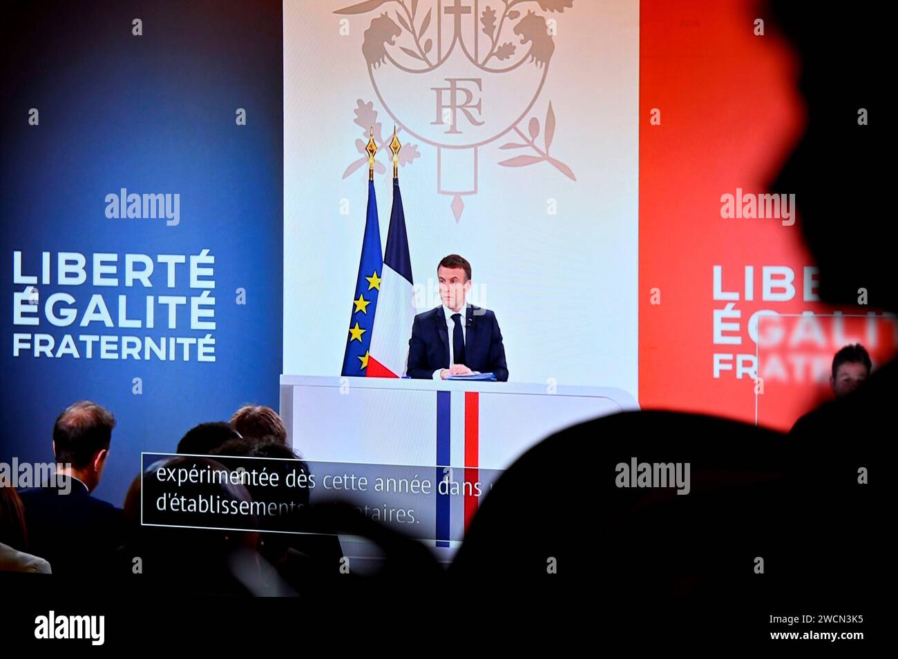 © PHOTOPQR/L'EST REPUBLICAIN/Alexandre MARCHI ; Nancy ; 16/01/2024 ...