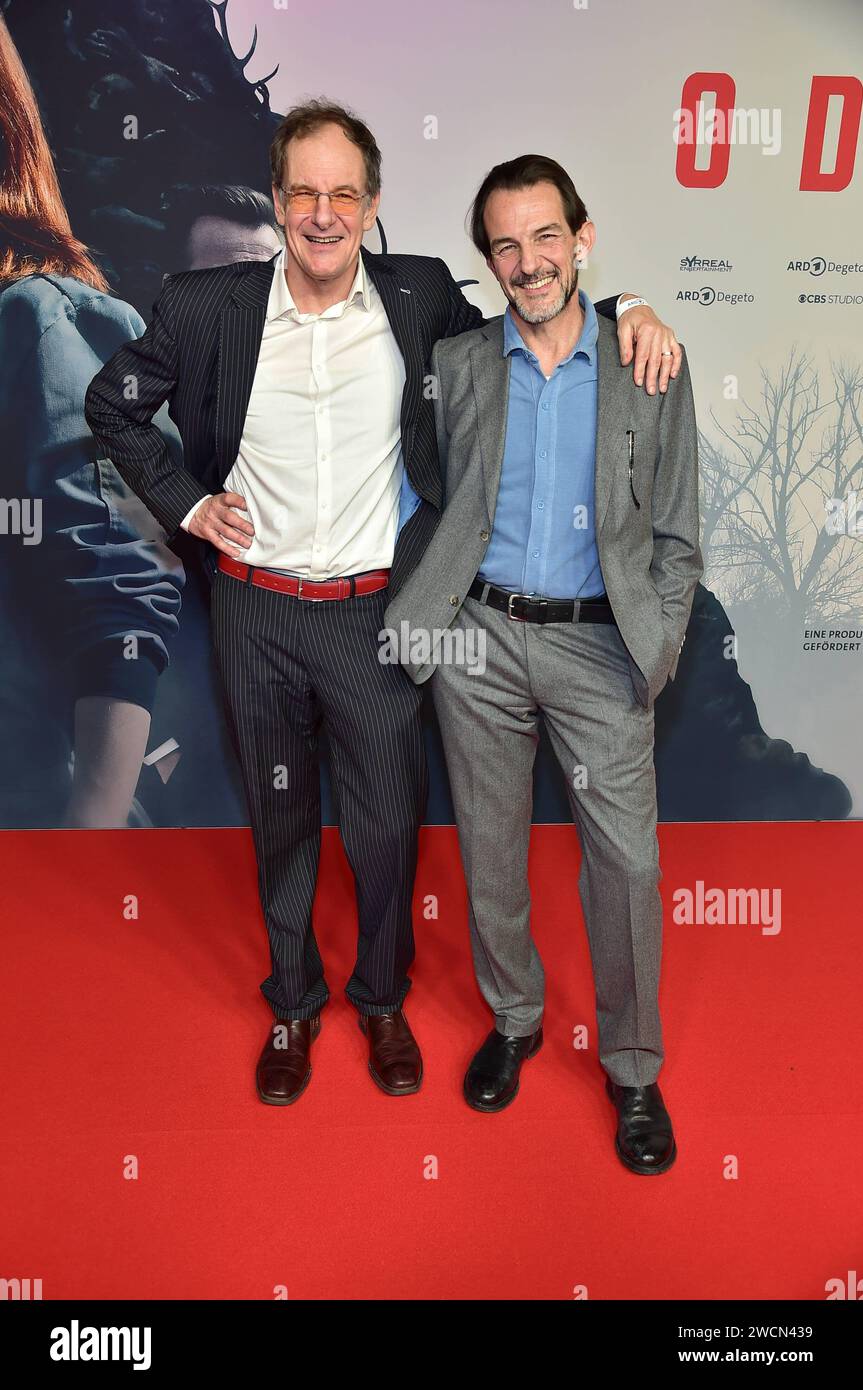 Chin Meyer mit seinem Brudcer Hans-Wewrner Meyer Ankunft zur PREMIERE, der achtteilige Mystery ...