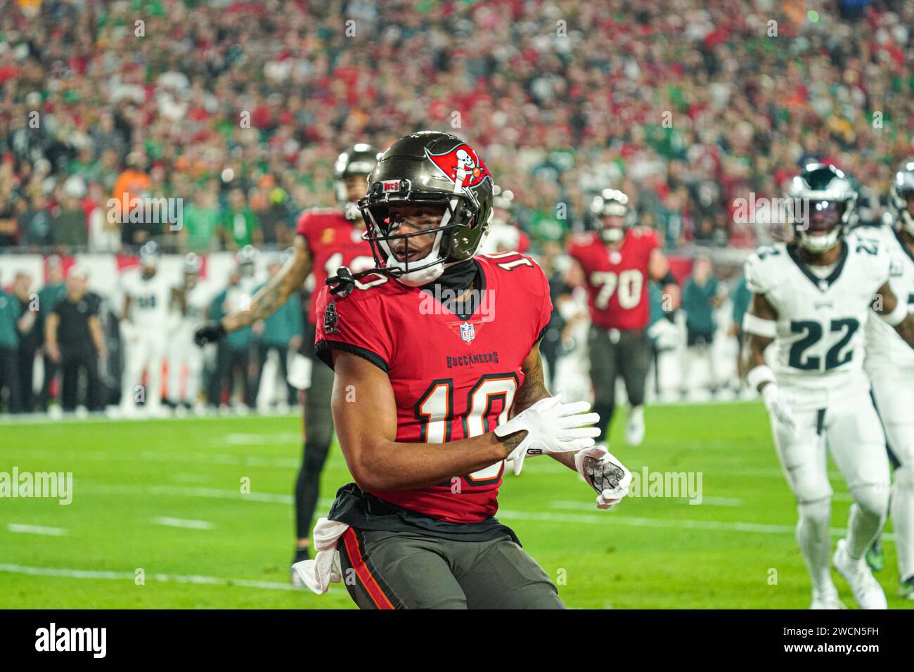 Tampa Bay, Florida, USA, January 15, 2024, Tampa Bay Buccaneers Wide ... Tampa Bay, Florida, USA, January 15, 2024, Tampa Bay Buccaneers Wide ...