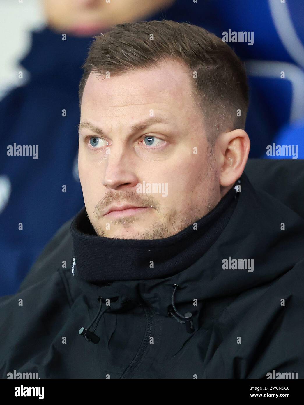 Copenhagen manager Jacob Neestrup during a friendly match at the Ibrox ...