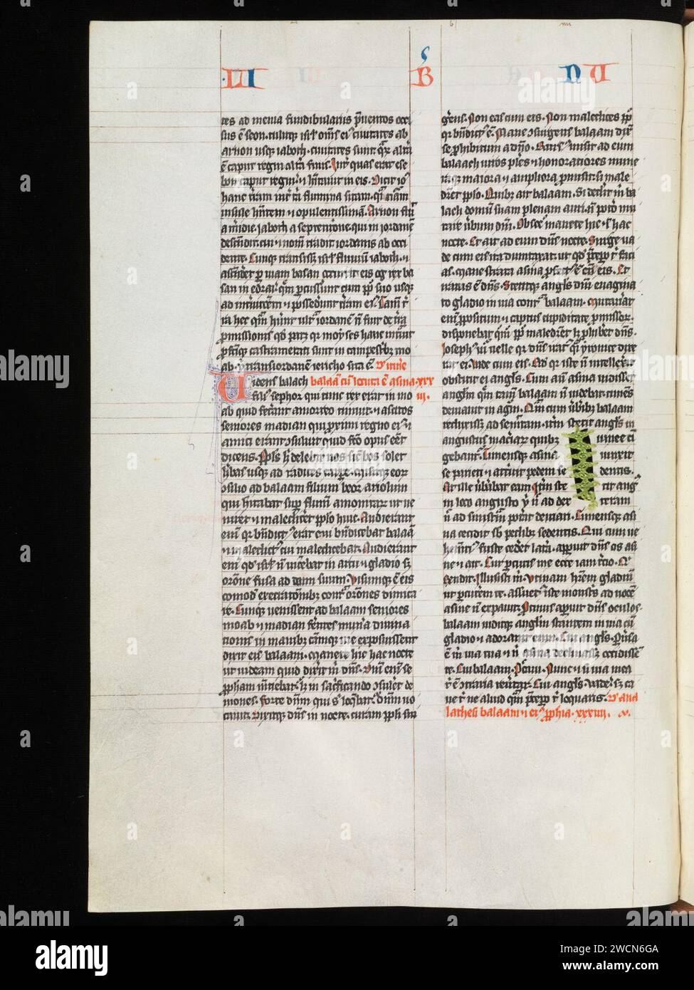 Aarau, Aargauer Kantonsbibliothek, MsWettF 9, f. 62v – Petrus Comestor, Alexander de Villa Dei ...