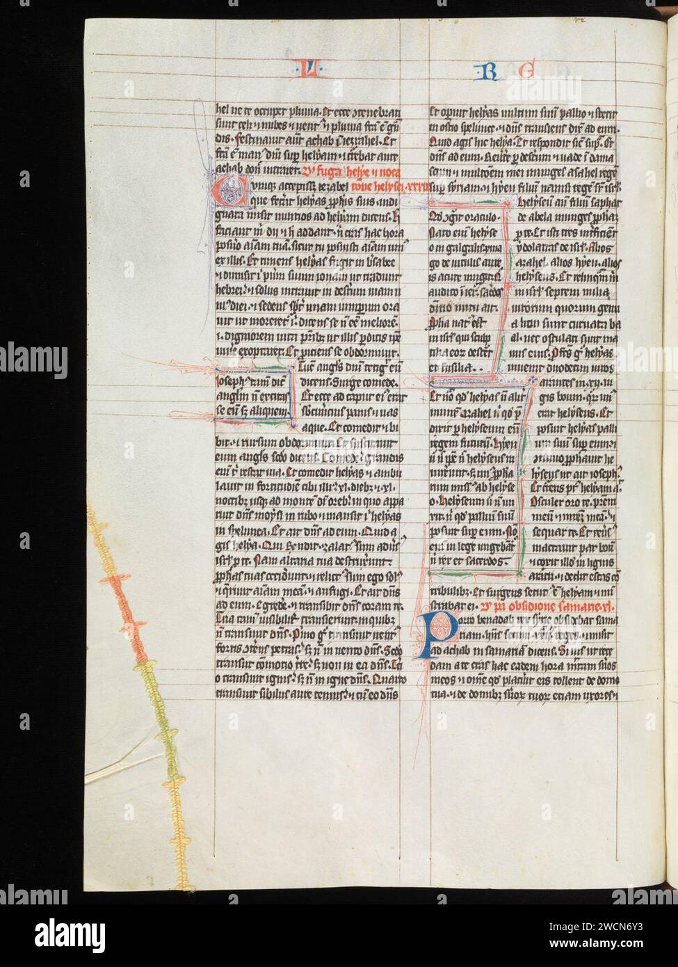 Aarau, Aargauer Kantonsbibliothek, MsWettF 9, f. 113v – Petrus Comestor, Alexander de Villa Dei ...