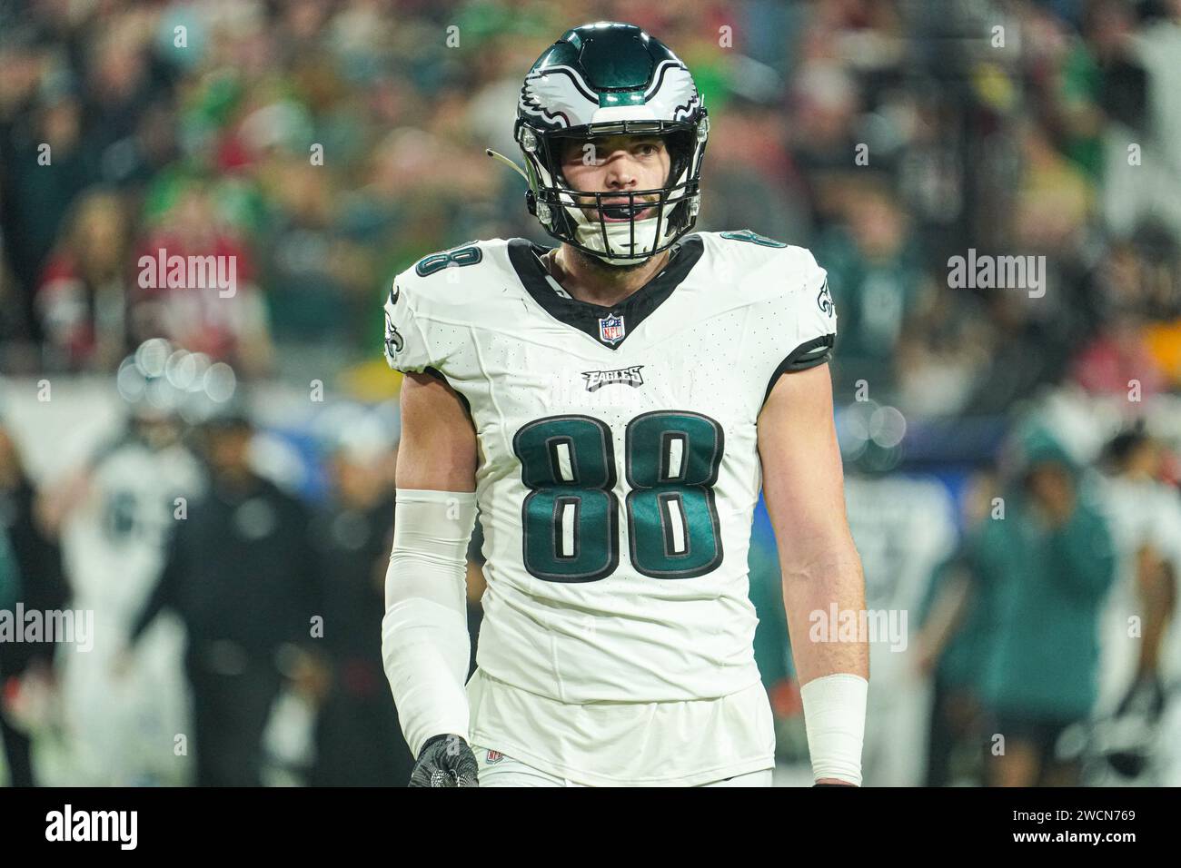 James goedert hi-res stock photography and images - Alamy