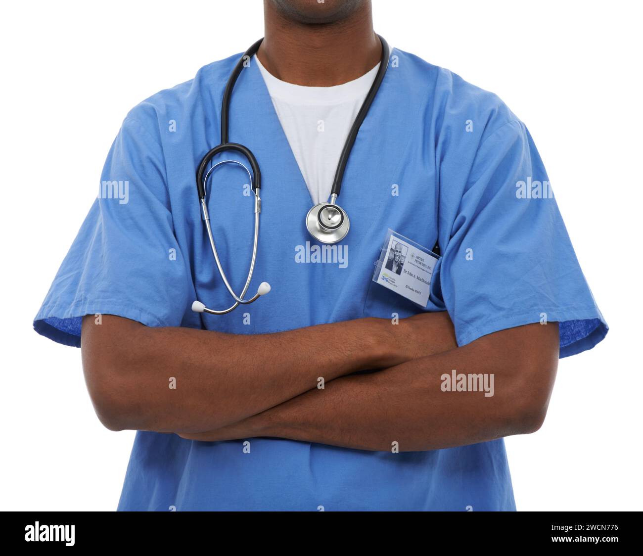 Nurse, arms crossed and healthcare, confidence and professional in ...