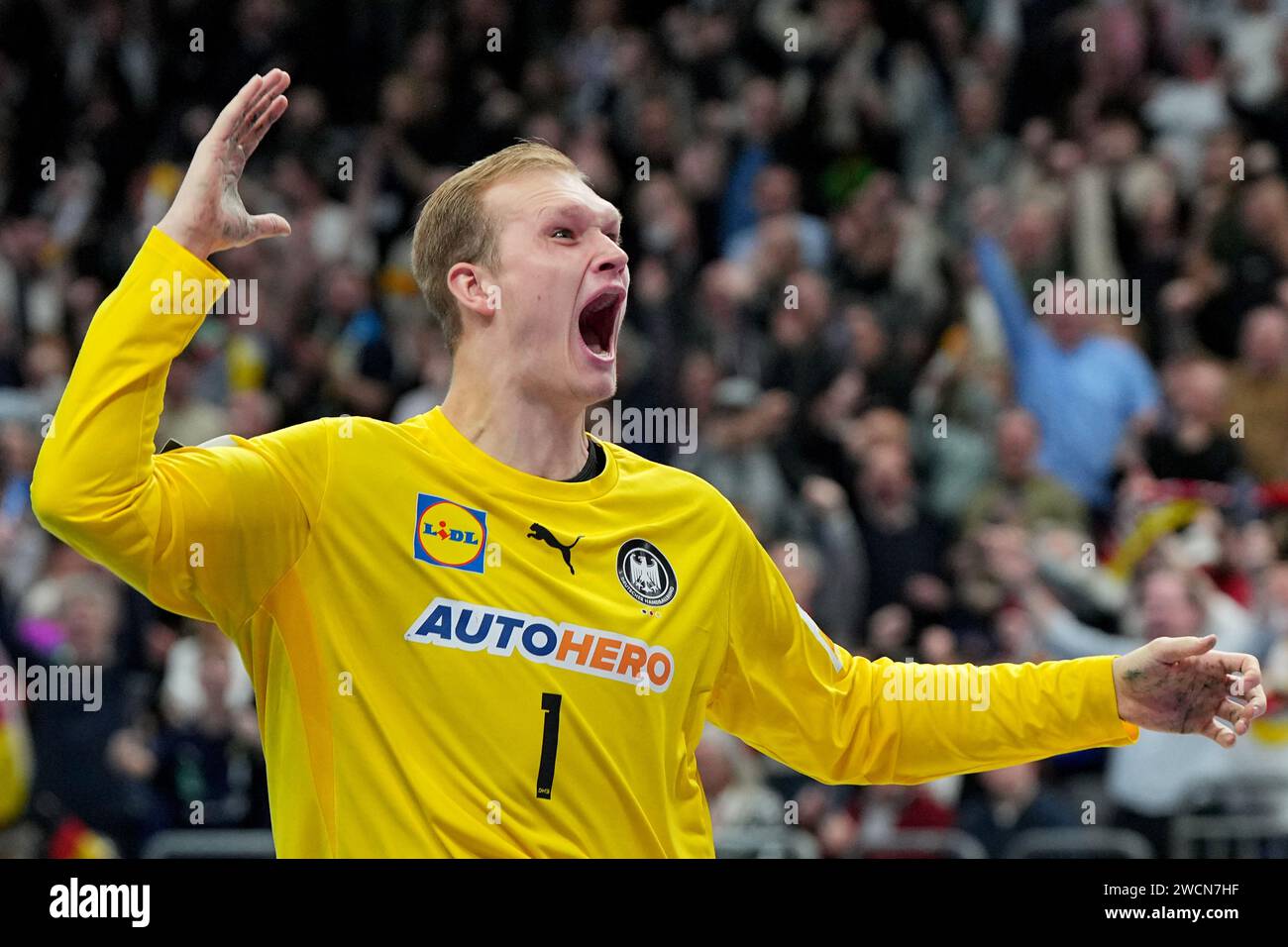 Berlin, Germany. 16th Jan, 2024. Handball: European Championship ...